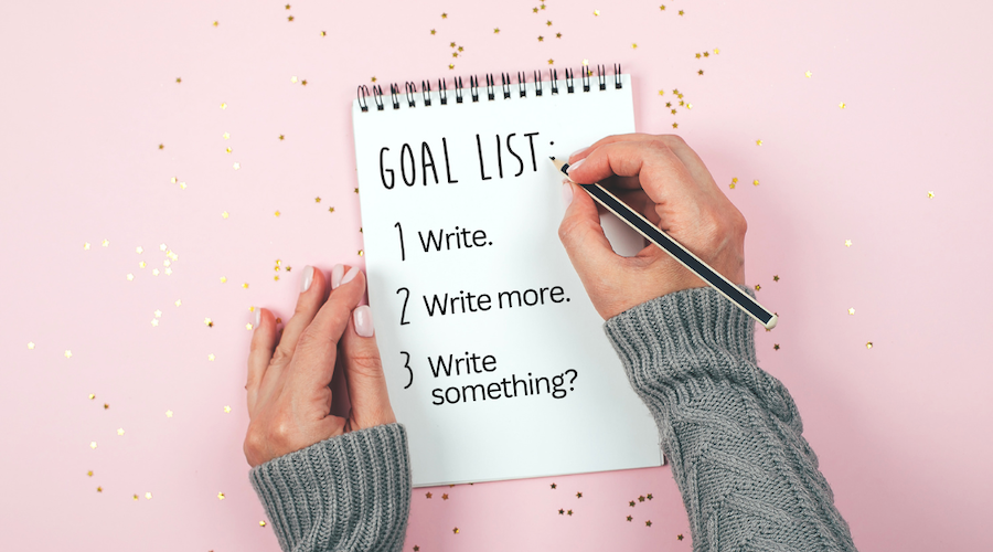 6 Easy Steps to Set Realistic Writing Goals